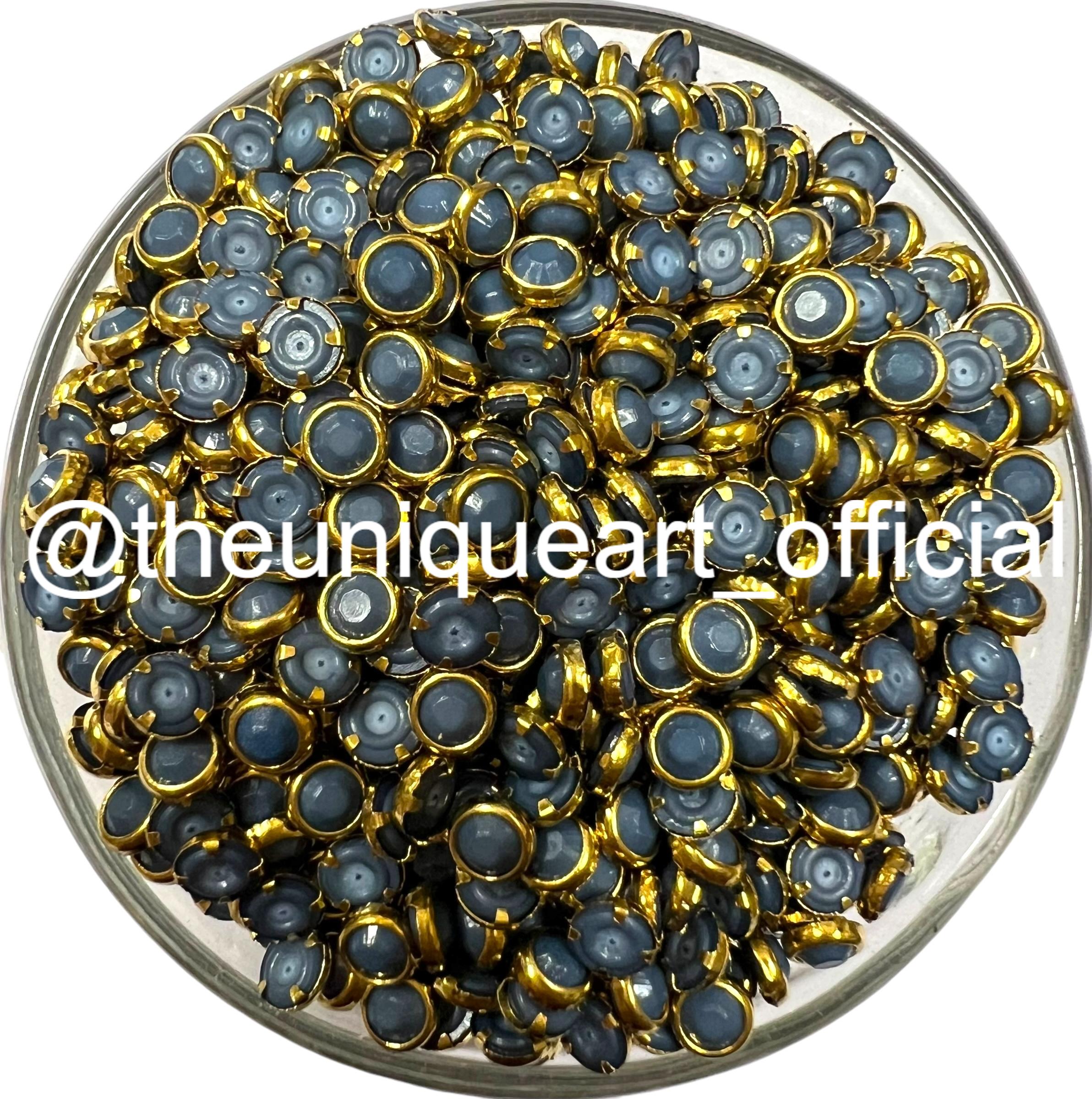 4mm Round Premium Pastel – The Unique Art