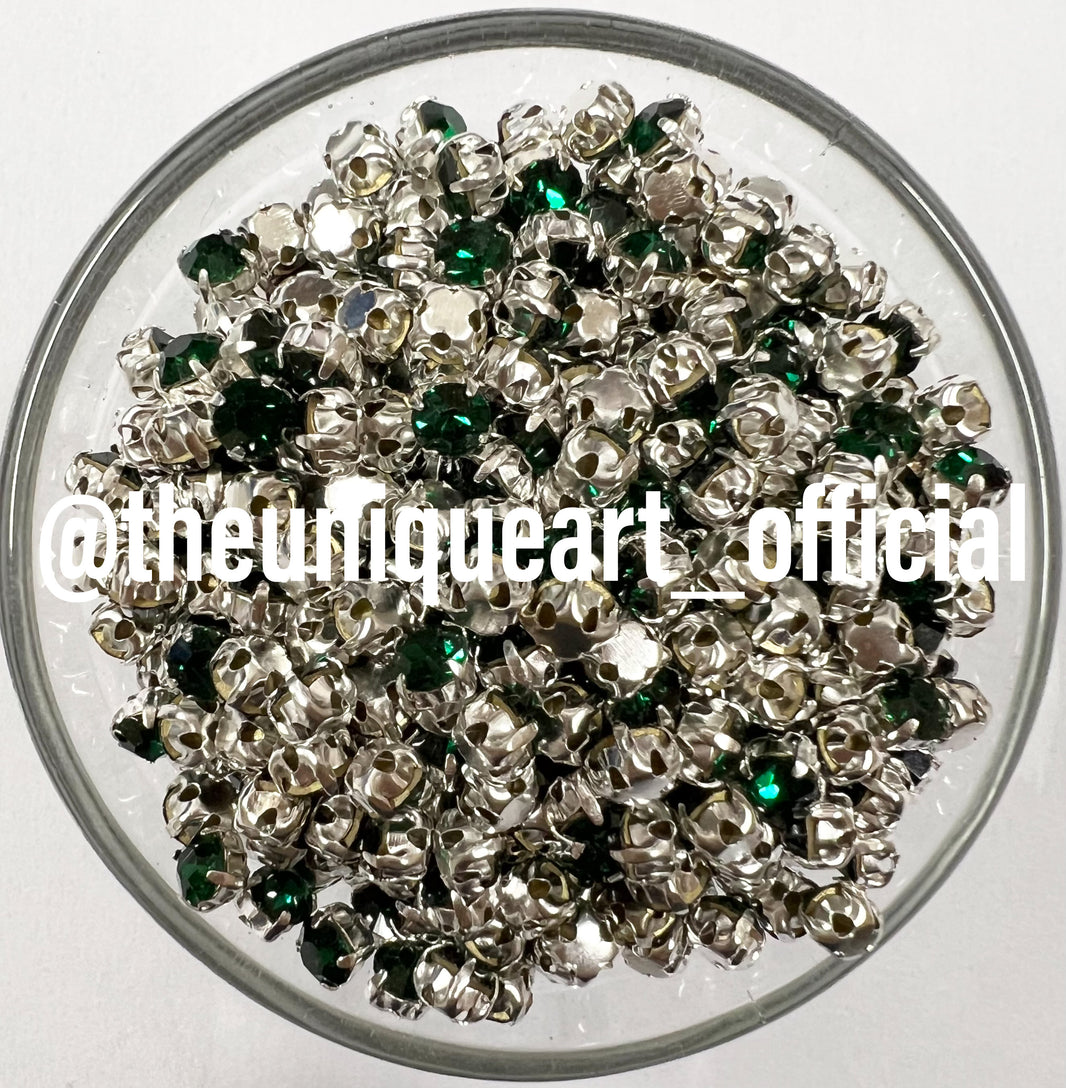 Small Round Clip Stones – The Unique Art