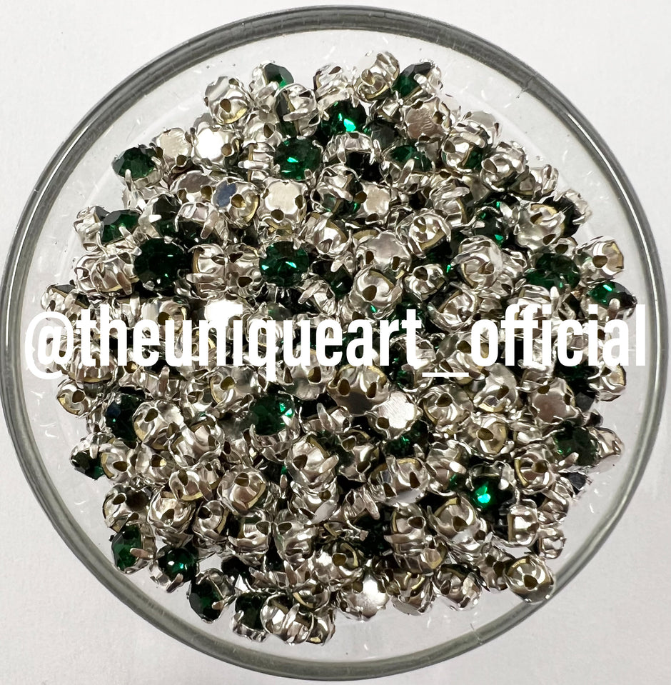 Small Round Clip Stones – The Unique Art