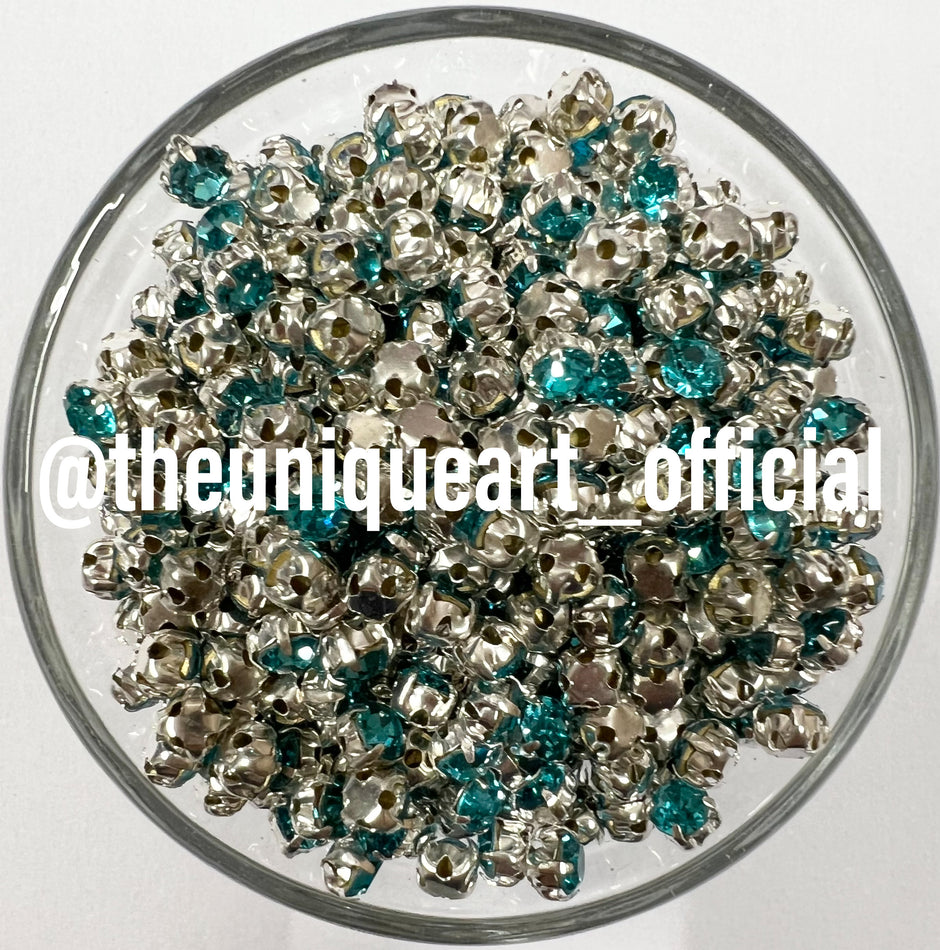 Small Round Clip Stones – The Unique Art